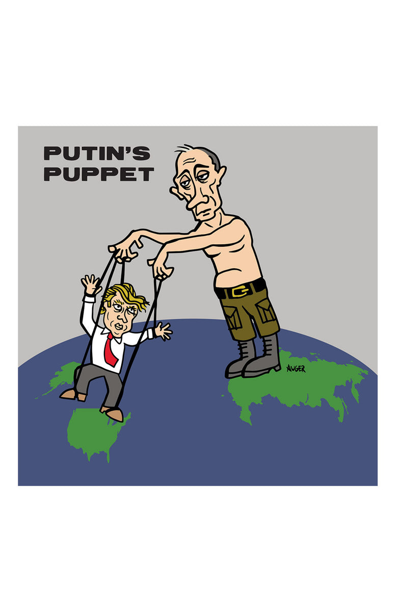 Putin's Puppet Poster – DC Satire