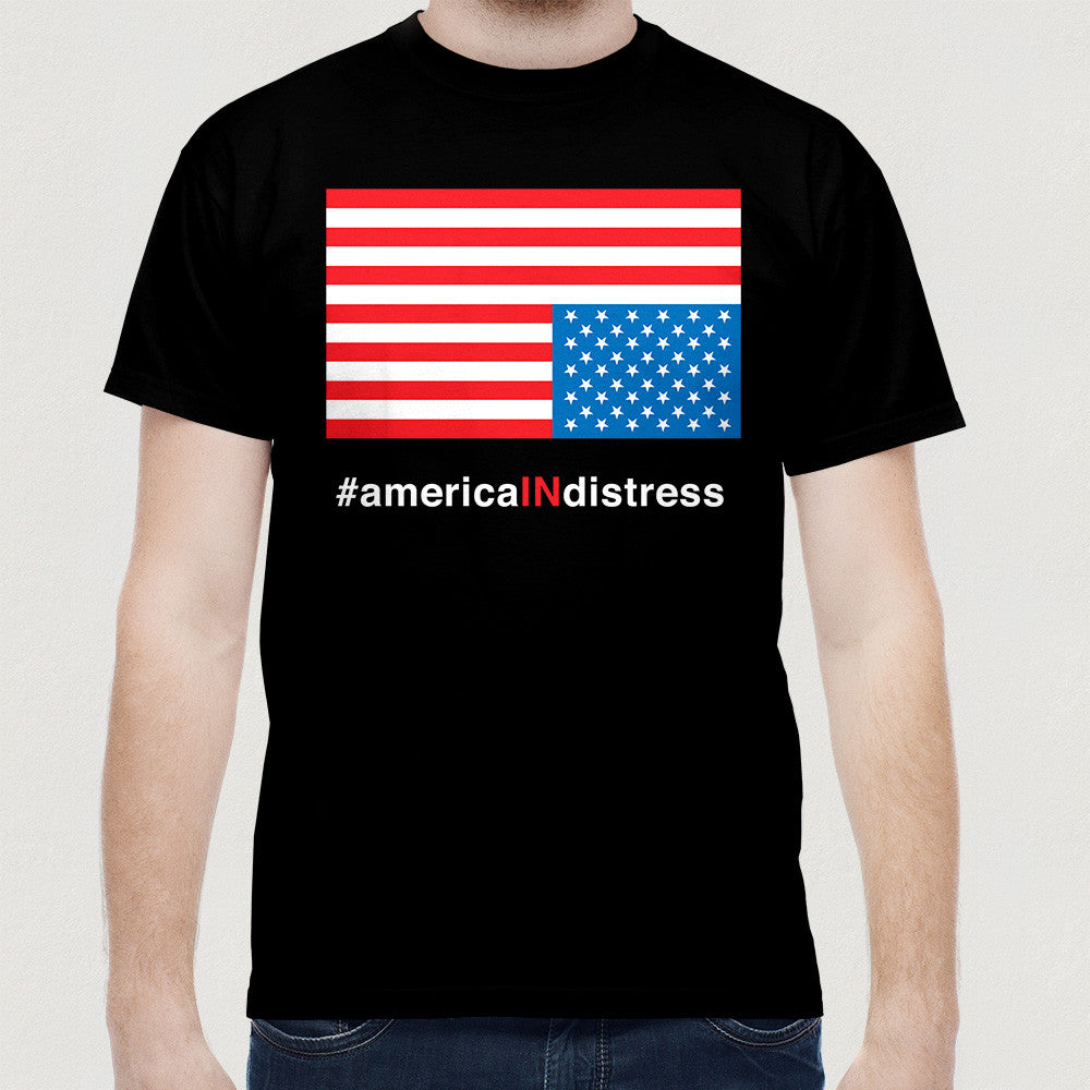 America In Distress T-shirt – DC Satire