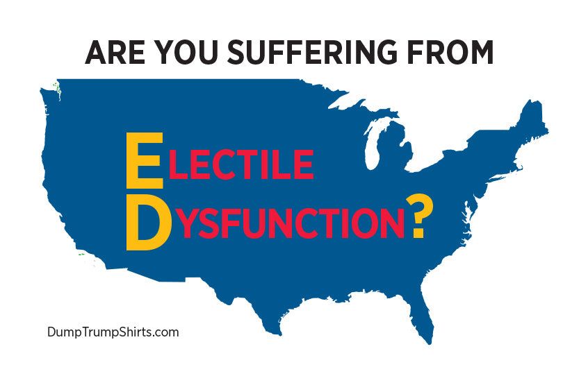 Electile Dysfunction Bumper Sticker – DC Satire